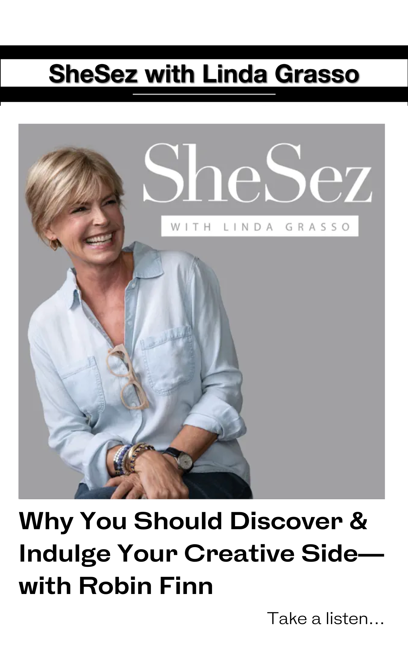 About Robin - Robin Finn